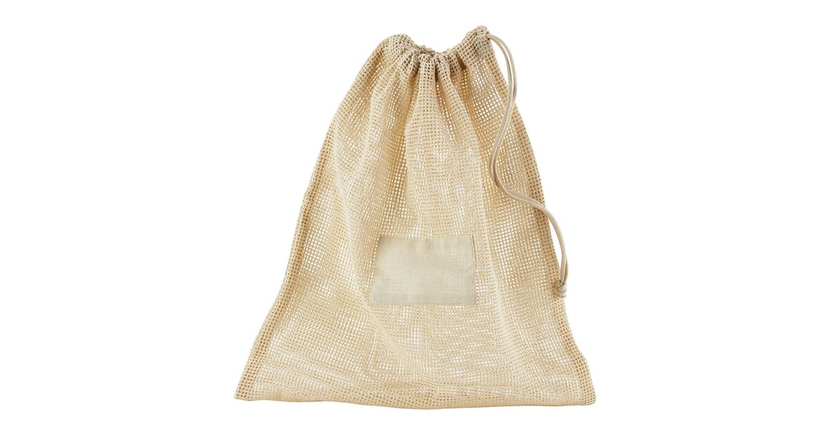Westford Mill Organic cotton mesh sacks | Brand Identity