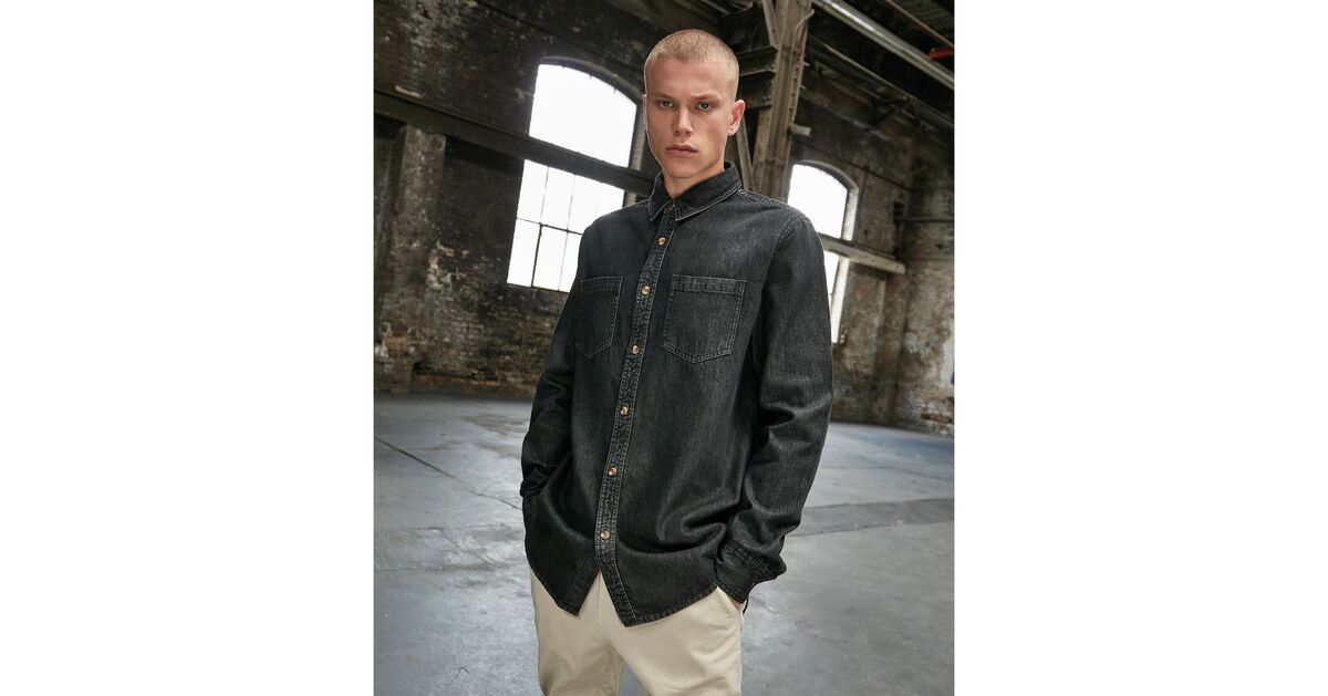 Build Your Brand Denim shirt | Brand Identity